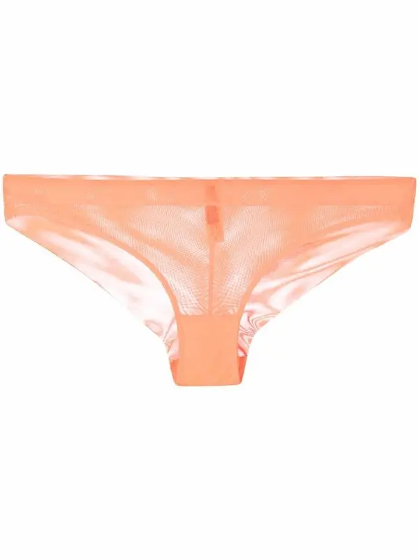 MAISON CLOSE Corps À Corps Neon Briefs - Orange
