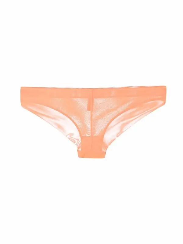 MAISON CLOSE Corps À Corps Neon Briefs - Orange