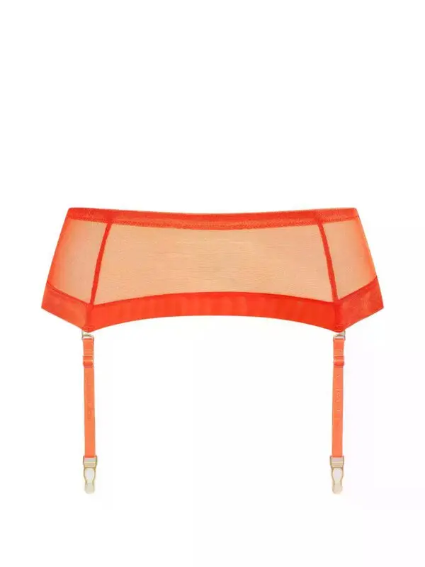 MAISON CLOSE Corps À Corps Neon Garter Belt - Orange