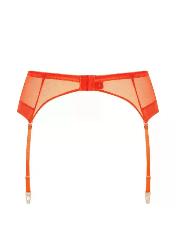MAISON CLOSE Corps À Corps Neon Garter Belt - Orange