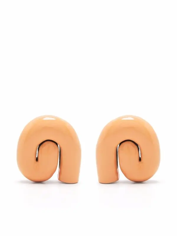 UNCOMMON MATTERS Nimbus Chunky Hoop Earrings - Neutrals