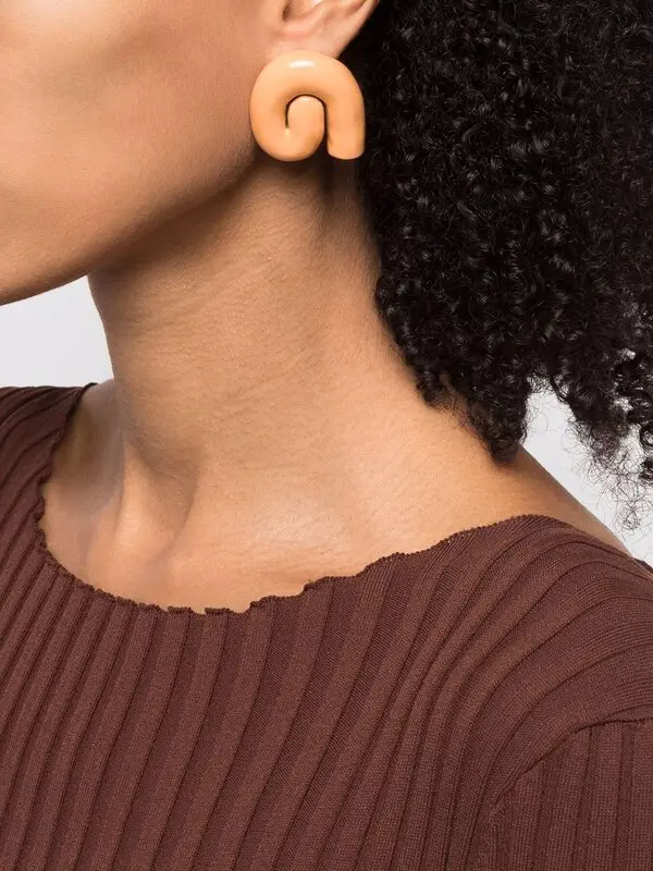 UNCOMMON MATTERS Nimbus Chunky Hoop Earrings - Neutrals