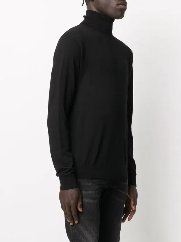 Armani Exchange Turtleneck Wool Jumper