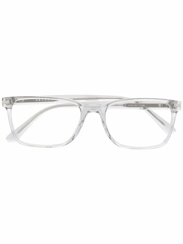 Prada Square Frame Glasses - Neutrals