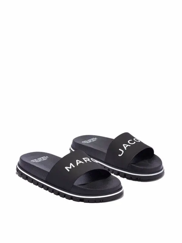 Marc Jacobs Logo-embossed Slides
