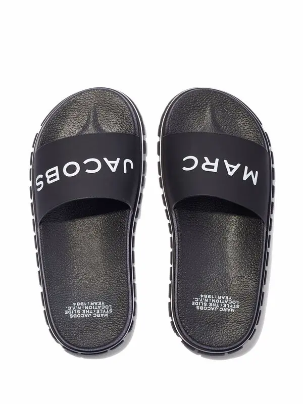 Marc Jacobs Logo-embossed Slides