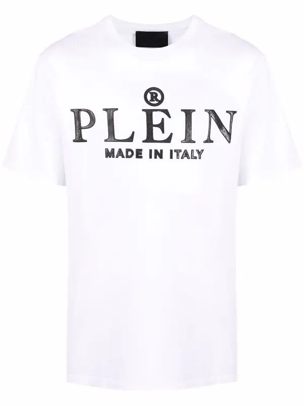 Philipp Plein Made In Italy Logo-print T-shirt - White