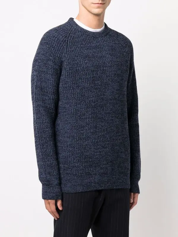 Barbour Ribbed-knit Crewneck Jumper