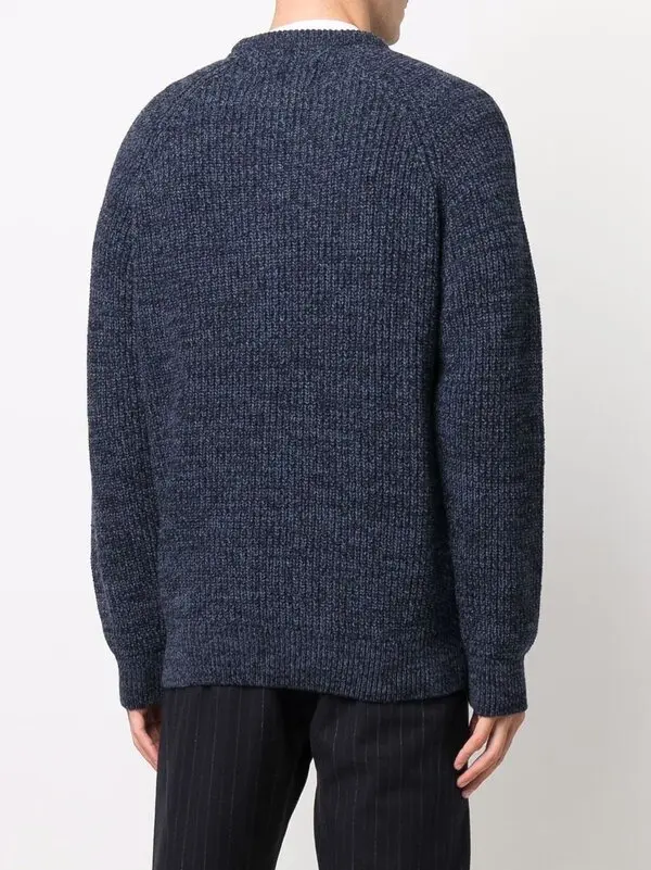 Barbour Ribbed-knit Crewneck Jumper