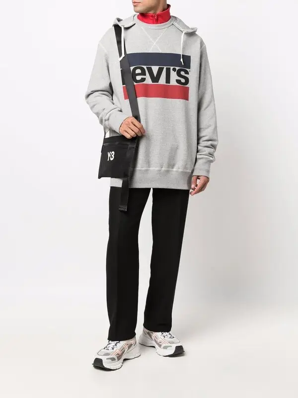 Junya Watanabe Logo Drawstring Hoodie