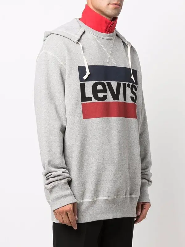 Junya Watanabe Logo Drawstring Hoodie