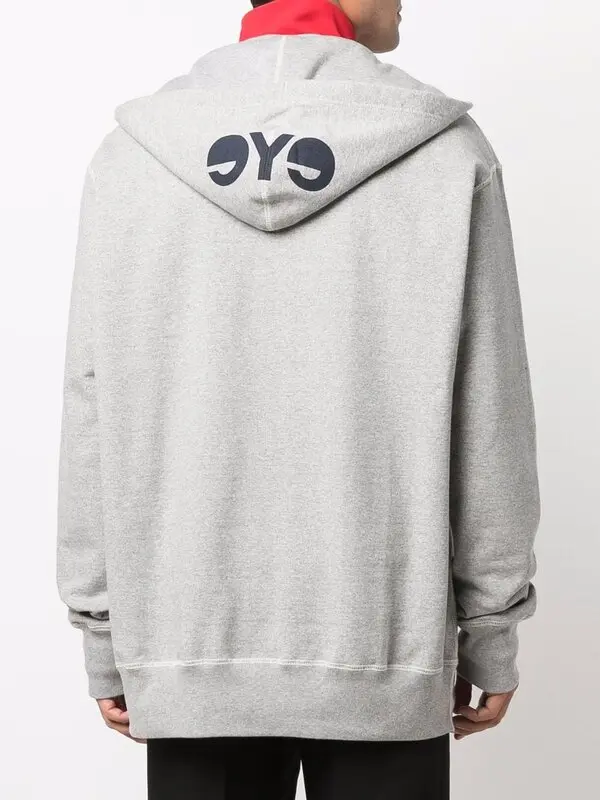 Junya Watanabe Logo Drawstring Hoodie