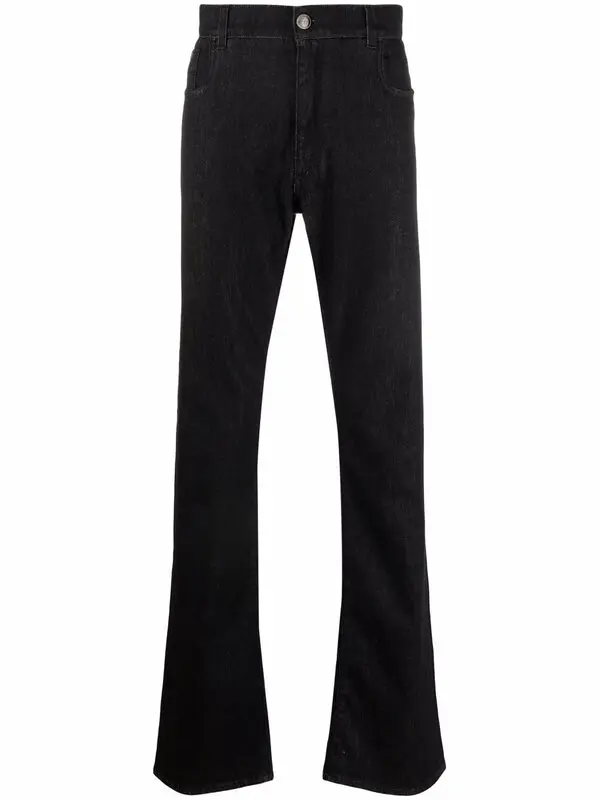 BILLIONAIRE Iconic Regular-cut Jeans - Black