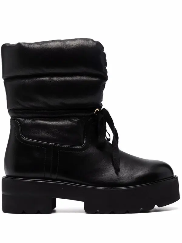 STUART WEITZMAN Tyler Padded Boots - Black