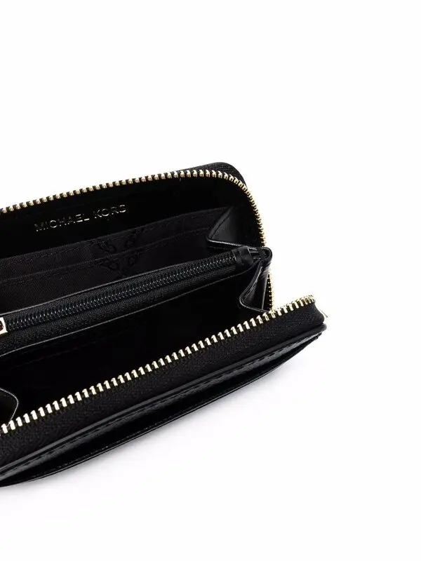 Michael Kors Jet Set Leather Wallet - Black