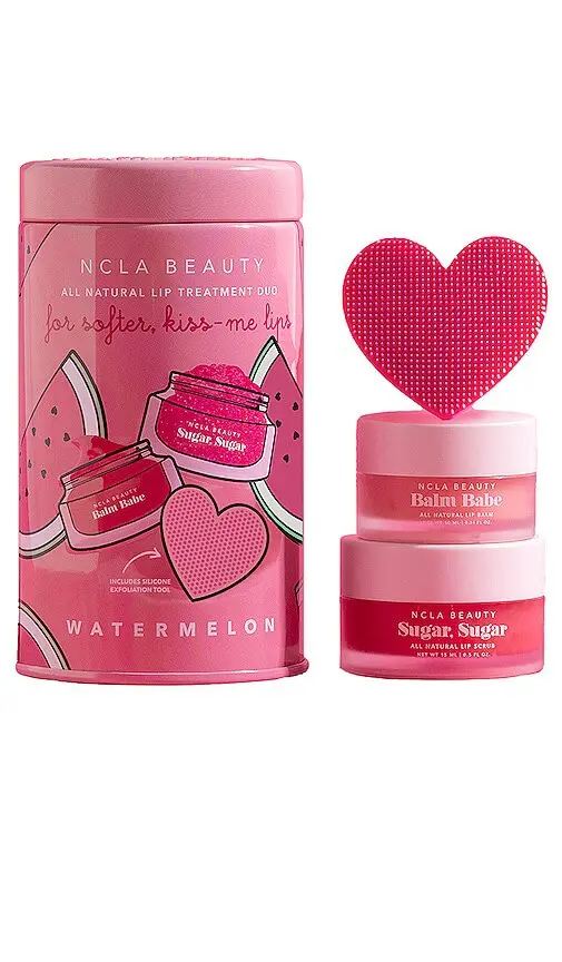 NCLA BEAUTY Lip Care Duo + Lip Scrubber - Watermelon