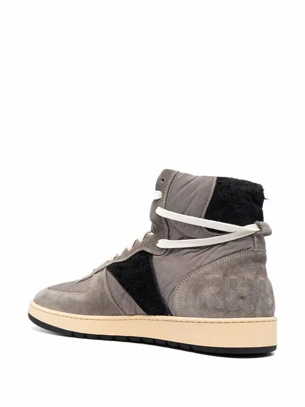 Rhude Bball High-top Sneakers - Grey