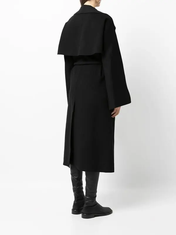 Goen.j Tie-waist Double-faced Coat
