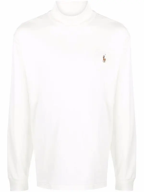 Polo Ralph Lauren Long Sleeve Sweatshirt - White