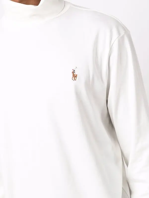 Polo Ralph Lauren Long Sleeve Sweatshirt - White