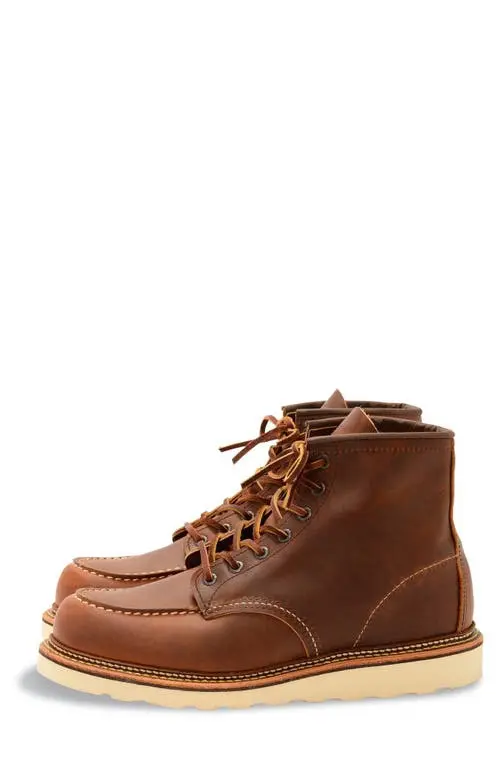 Red Wing 1907 Classic Moc Boots - Copper Brown- 1907