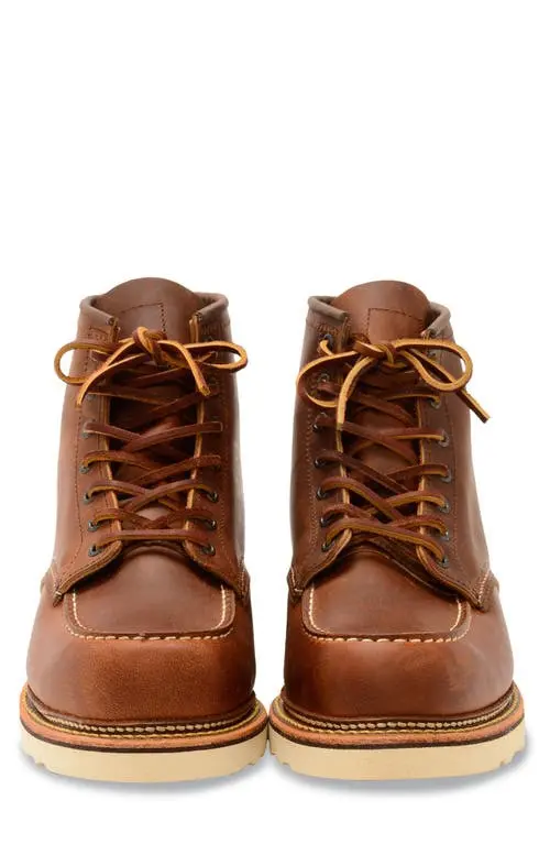 Red Wing 1907 Classic Moc Boots - Copper Brown- 1907