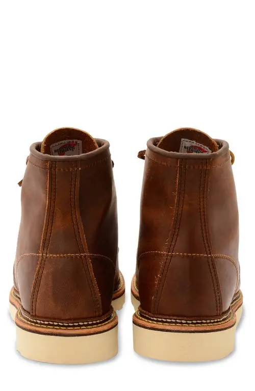 Red Wing 1907 Classic Moc Boots - Copper Brown- 1907