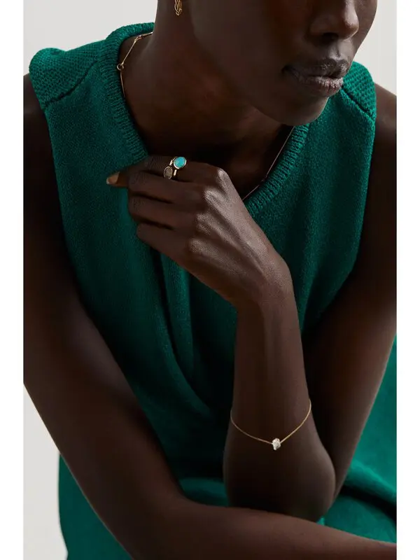 MELISSA JOY MANNING 14-karat Recycled Turquoise Ring
