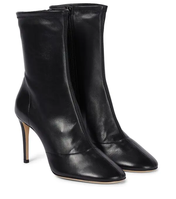 Victoria Beckham Leather Ankle Boots