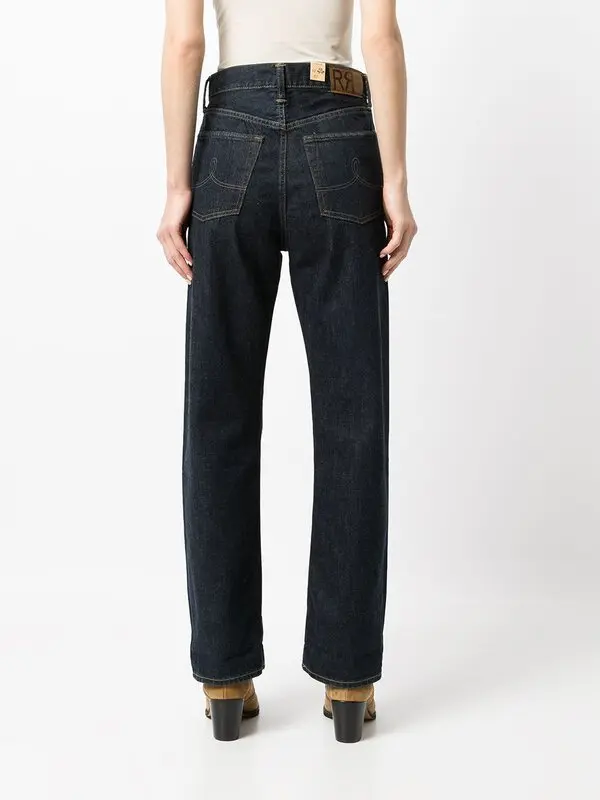 Ralph Lauren High-waisted Straight-leg Jeans