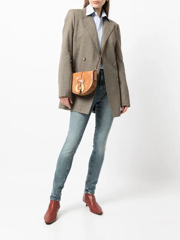 Ralph Lauren High-waisted Skinny Jeans - Blue