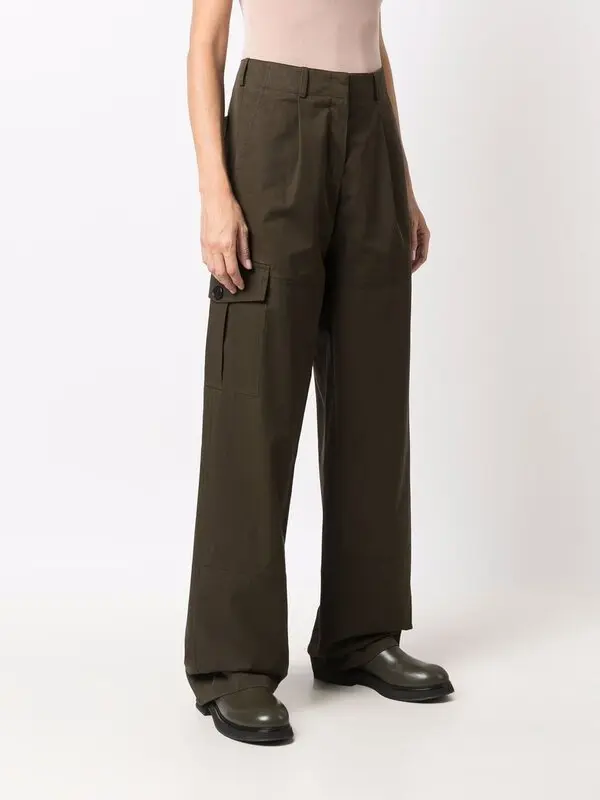 Nina Ricci Wide-leg Cargo Trousers
