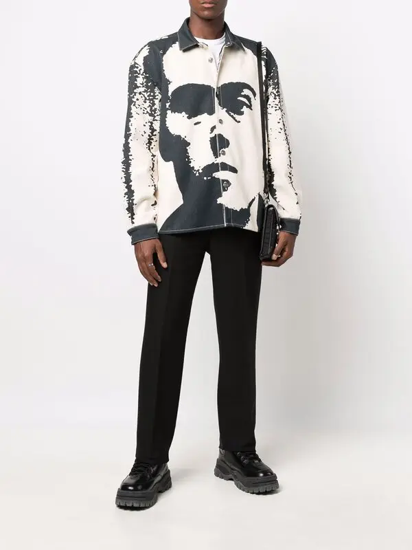 424 Graphic-print Jacket