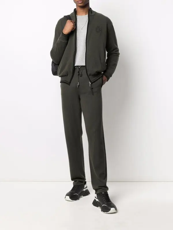 BILLIONAIRE Wool-cashmere Blend Track Pants