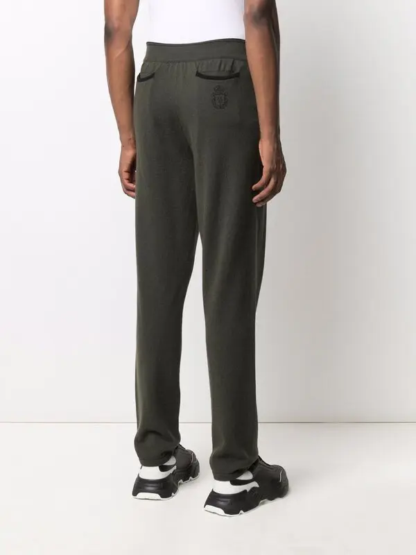 BILLIONAIRE Wool-cashmere Blend Track Pants