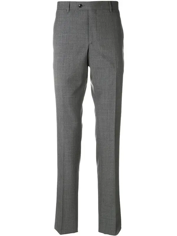 MP MASSIMO PIOMBO Slim-fit Wool Suit Trousers