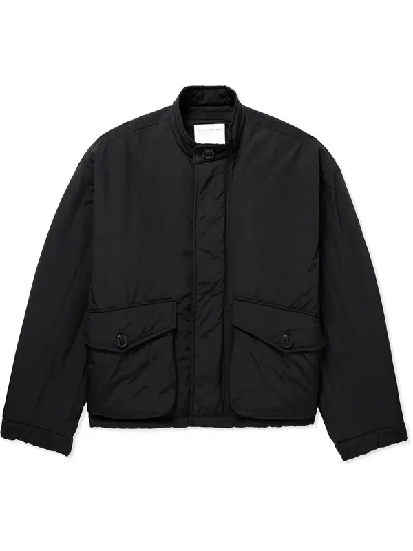 Applied Art Forms Cm1-3 Padded Quilted Nylon Jacket Liner In Black 