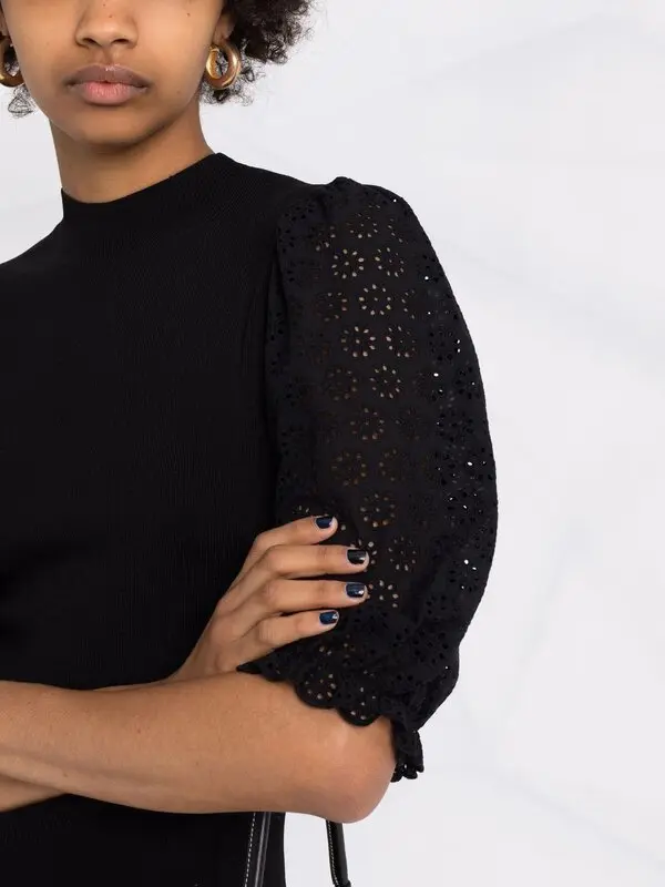 Maje Short-sleeve Knit Dress