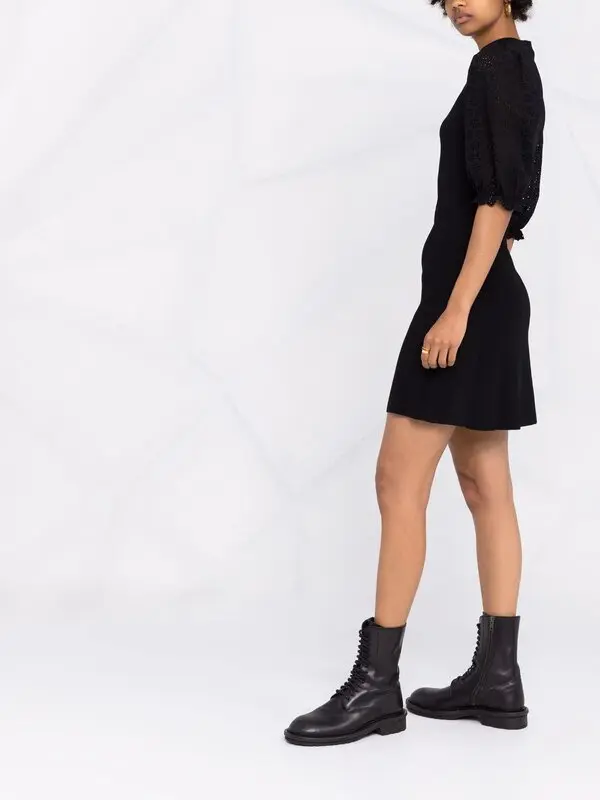 Maje Short-sleeve Knit Dress