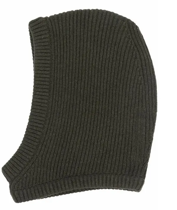 Rick Owens Ribbed Knitted Hood