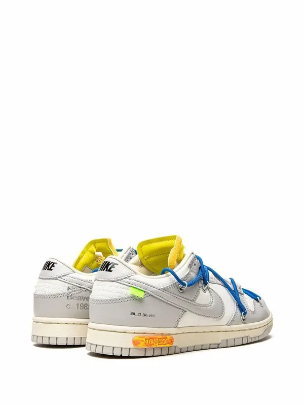 Nike X Off White Dunk Low Lot Sneakers - White