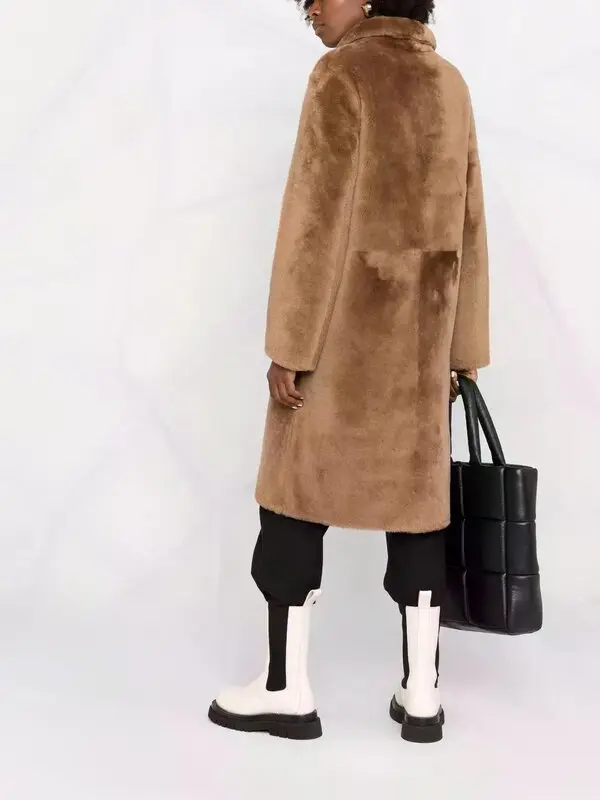 YVES SALOMON Reversible Lambskin Coat