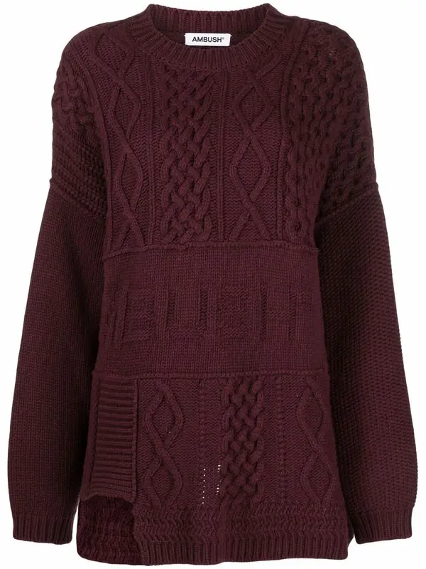 AMBUSH Cable-knit Jumper