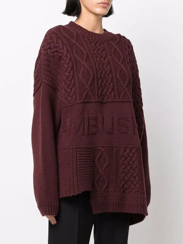 AMBUSH Cable-knit Jumper