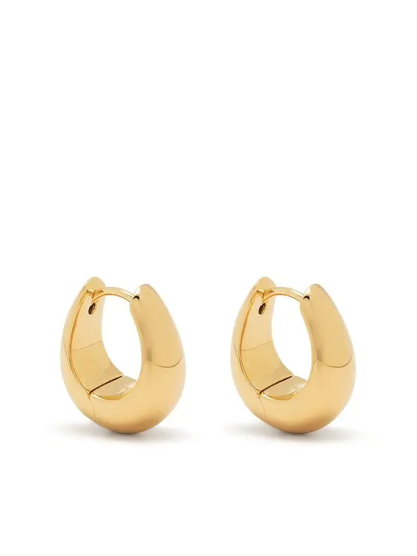 Tom Wood Ice Small Hoop Earrings - Gold