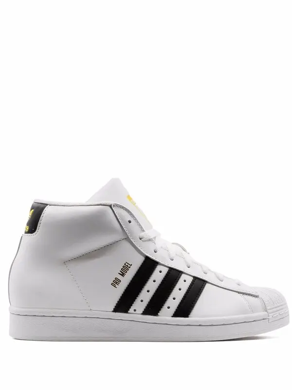 Adidas Pro Model /black Sneakers - White