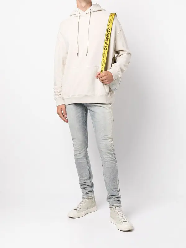 Ksubi 4 X 4 Biggie Cotton Hoodie - Neutrals