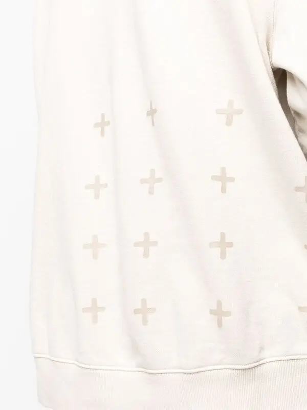 Ksubi 4 X 4 Biggie Cotton Hoodie - Neutrals