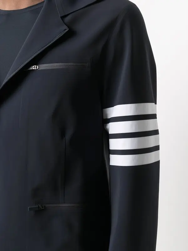Thom Browne Half-zip Hooded Performance Jacket