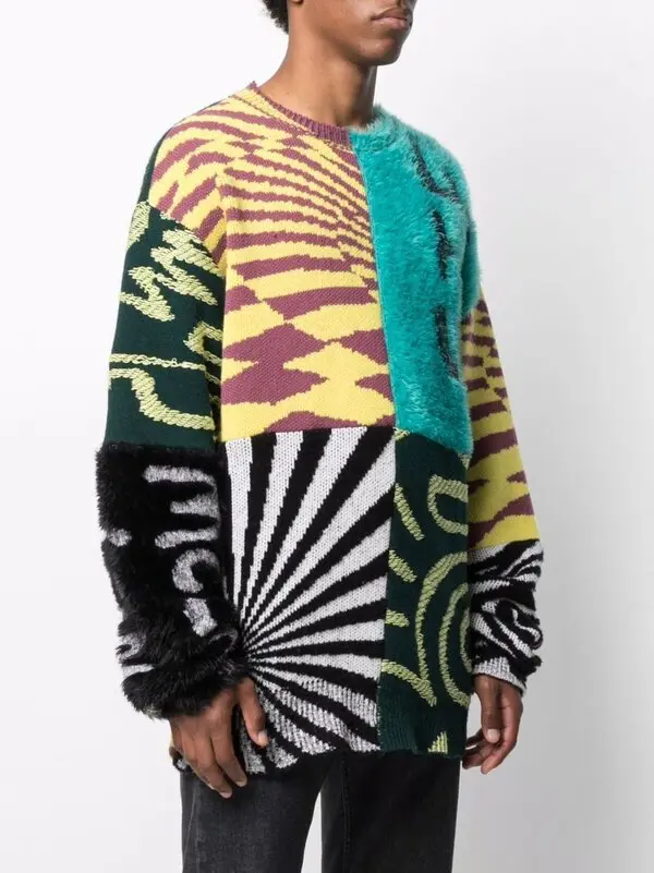 Stella McCartney Colour-blocked Logo Jumper